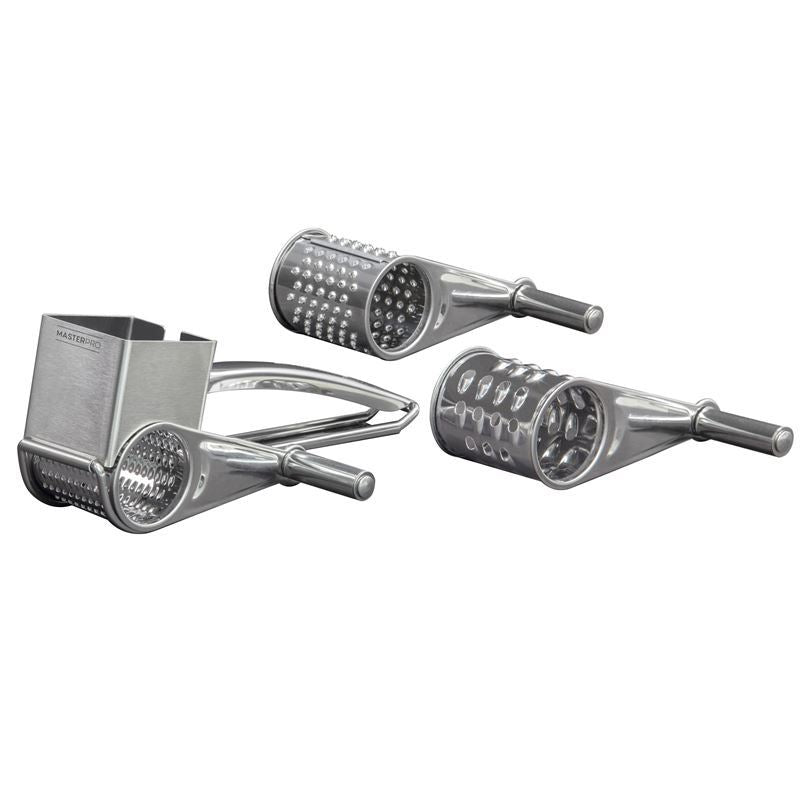 MasterPro Rotary Grater Deluxe w/ 3 Blades – everything kitchen