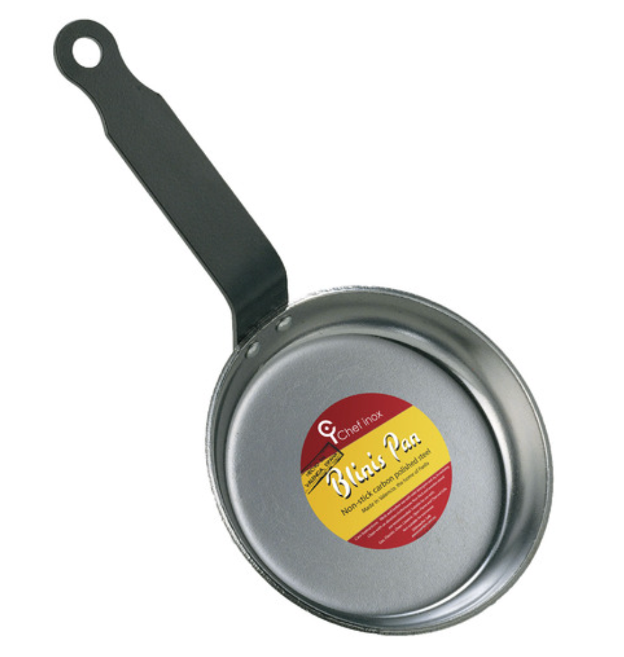 Chef Inox Blinis Pan Carbon Steel 14cm – everything kitchen