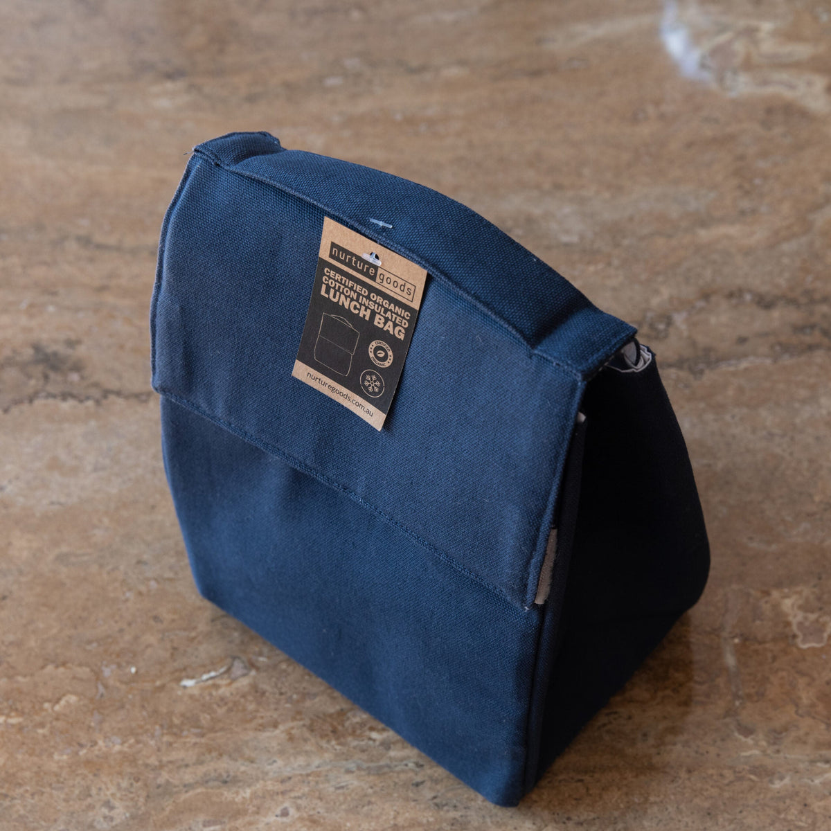 Nurture Goods Insulated Lunch Bag - Denim Blue – everything kitchen